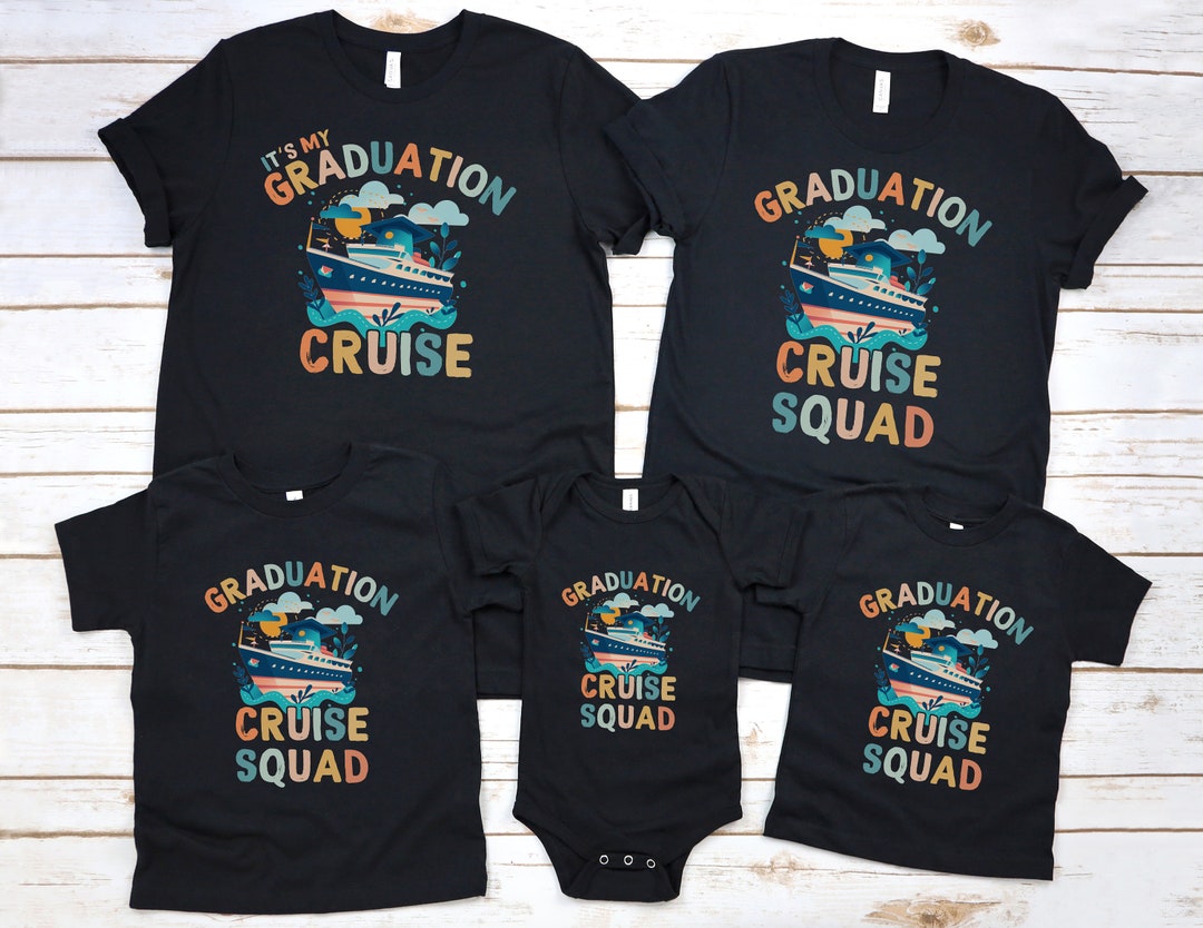Graduation Cruise Shirt, Class of 2024 Family Graduation Cruise T ...