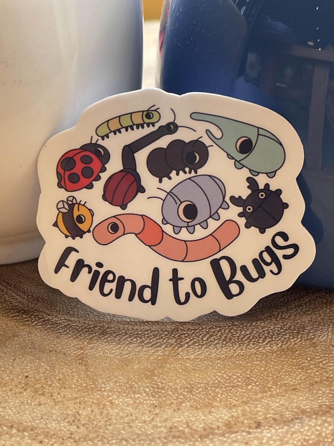 Friend to Bugs - Vinyl Sticker - Etsy