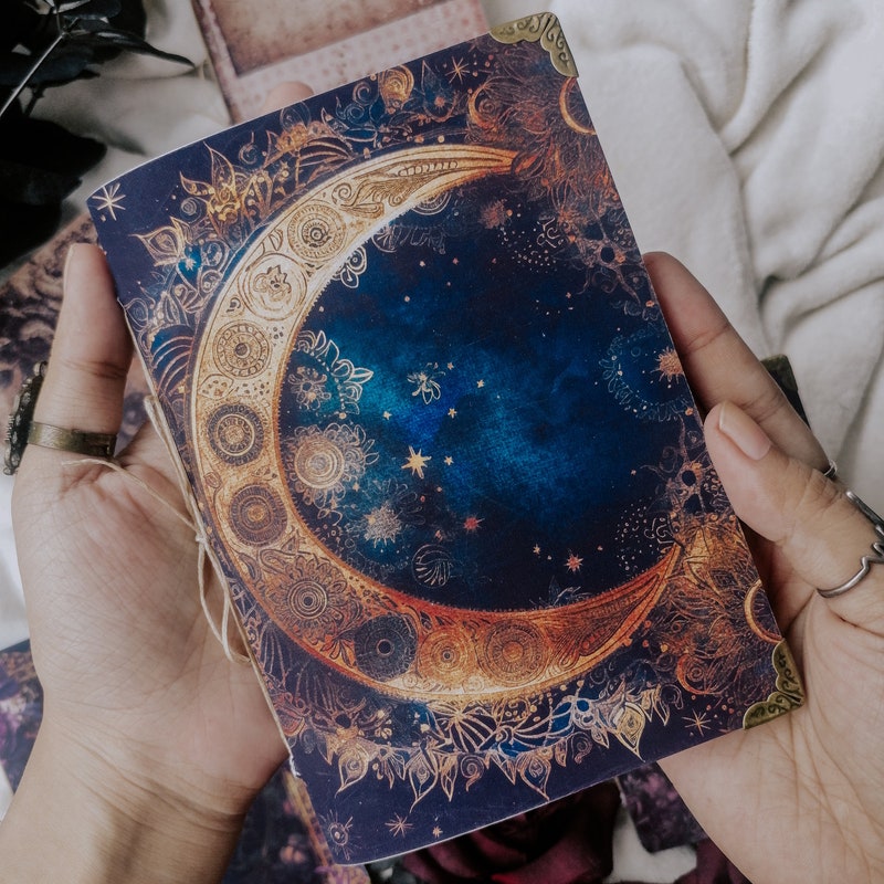 Moon Notebook - Etsy UK