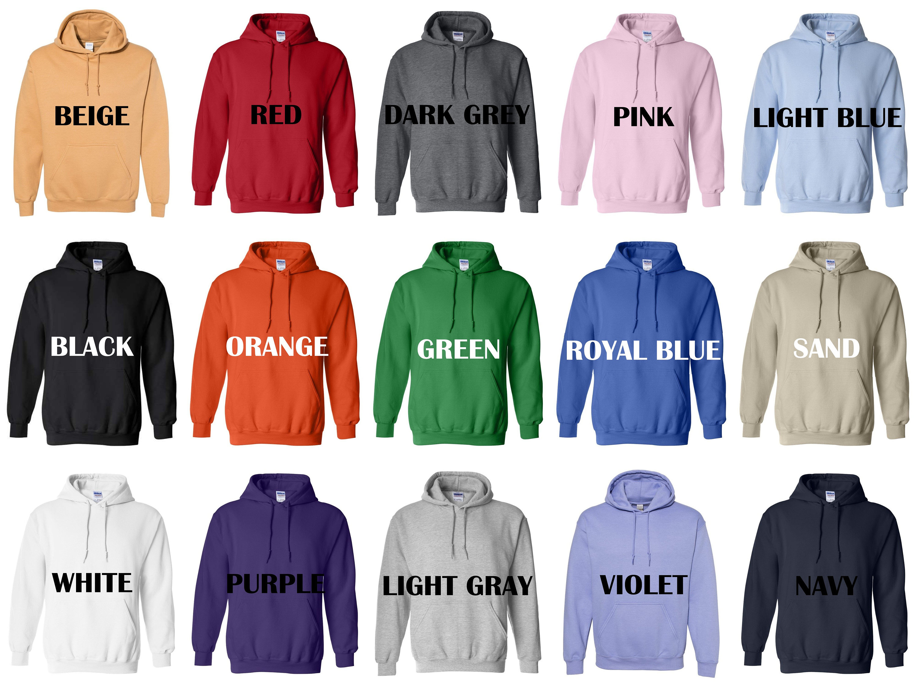 Custom Embroidered Hoodie Personalized With Your Text Logo - Etsy