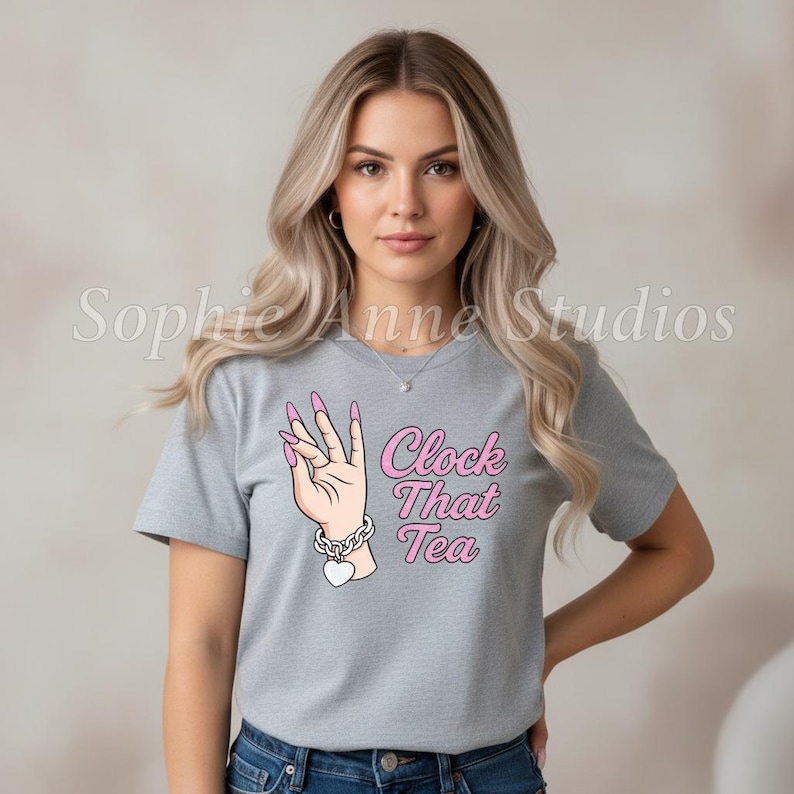 Clock That Tea Digital Download File Fair Hand Symbol Gesture - PNG ...