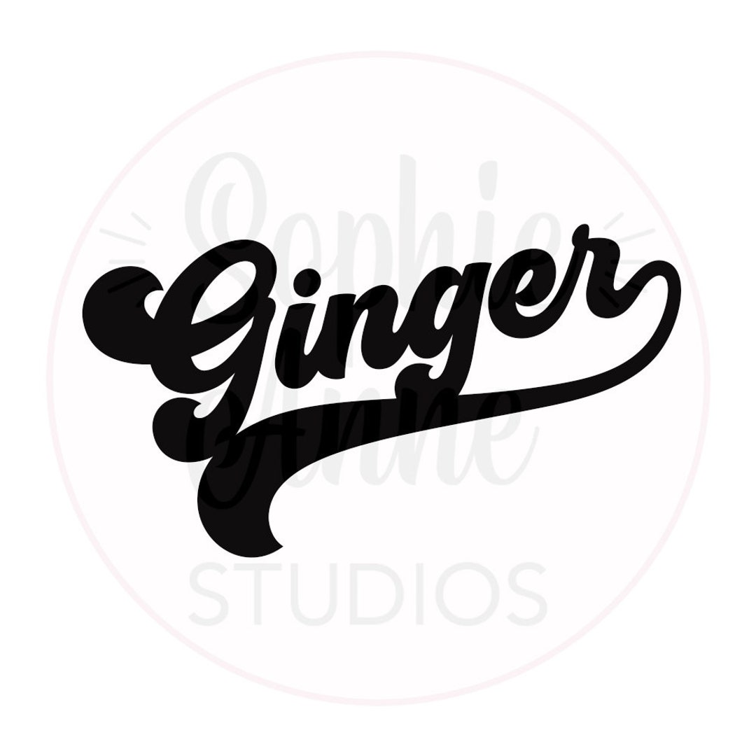 Ginger Digital Download File - One PNG File - Etsy