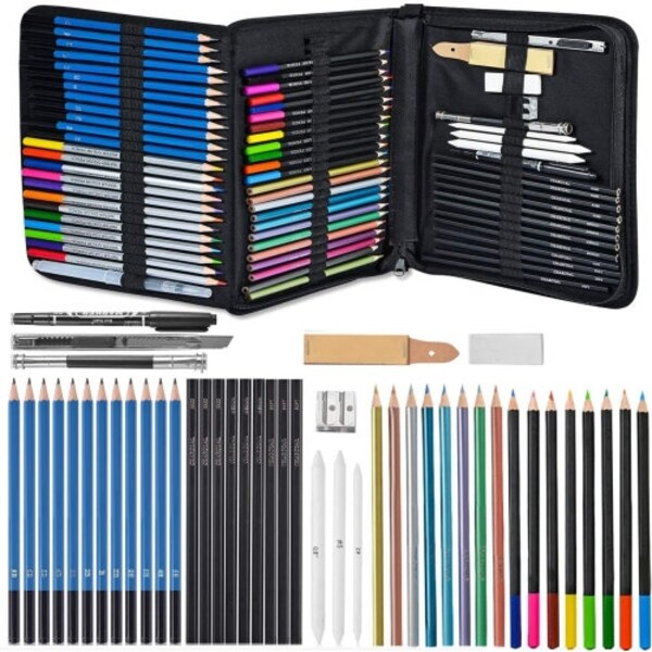 Colored Pencil Set - Etsy
