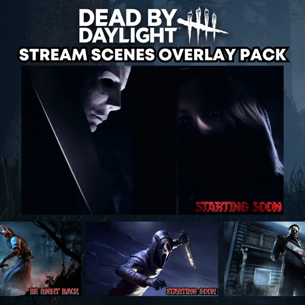 Dead by Daylight Twitch Overlay - Etsy