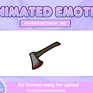 DBD Dead By Daylight ANIMATED Huntress Axe Throwing Anna Snipe Yeet ...