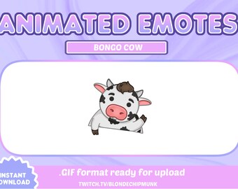 ANIMATED Bongo Fox Emote Twitch Youtube Discord Cute - Etsy