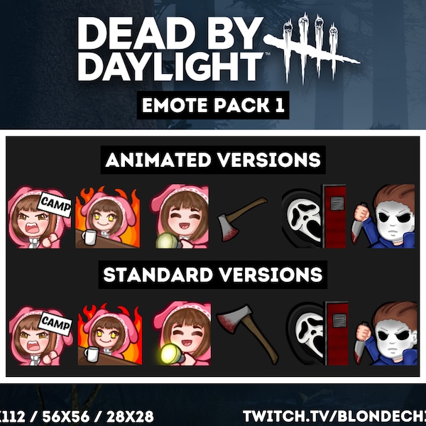 Survivor Emotes Dbd - Etsy