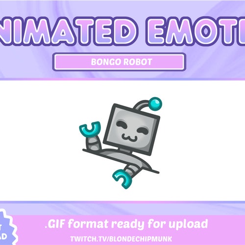 ANIMATED Bongo Fox Emote Twitch Youtube Discord Cute - Etsy