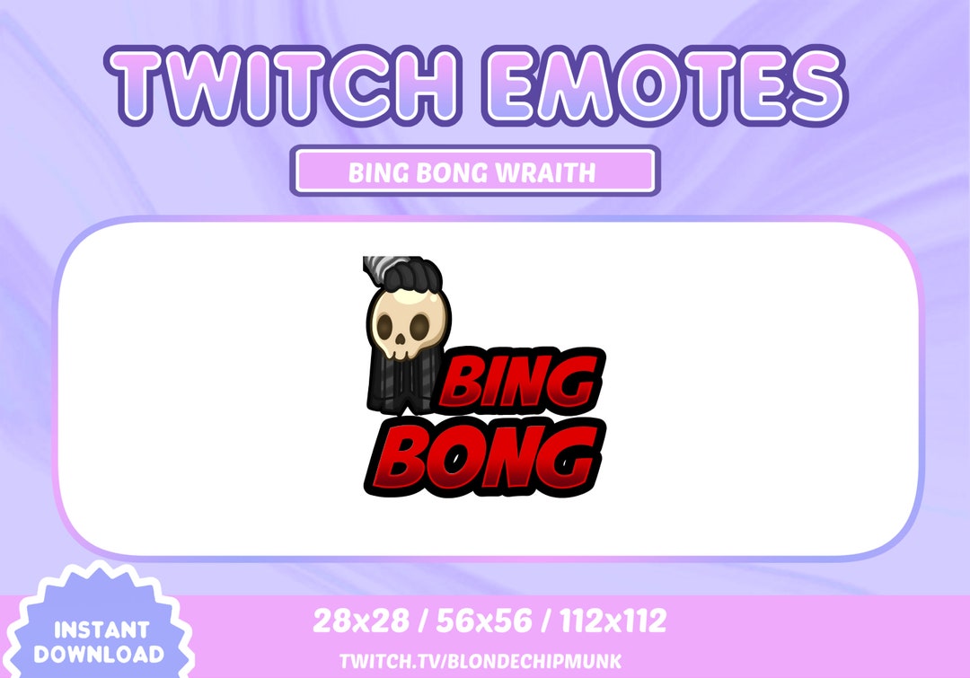 DBD Bing Bong Wraith Bell Emote Twitch Youtube Discord Killer Survivor ...