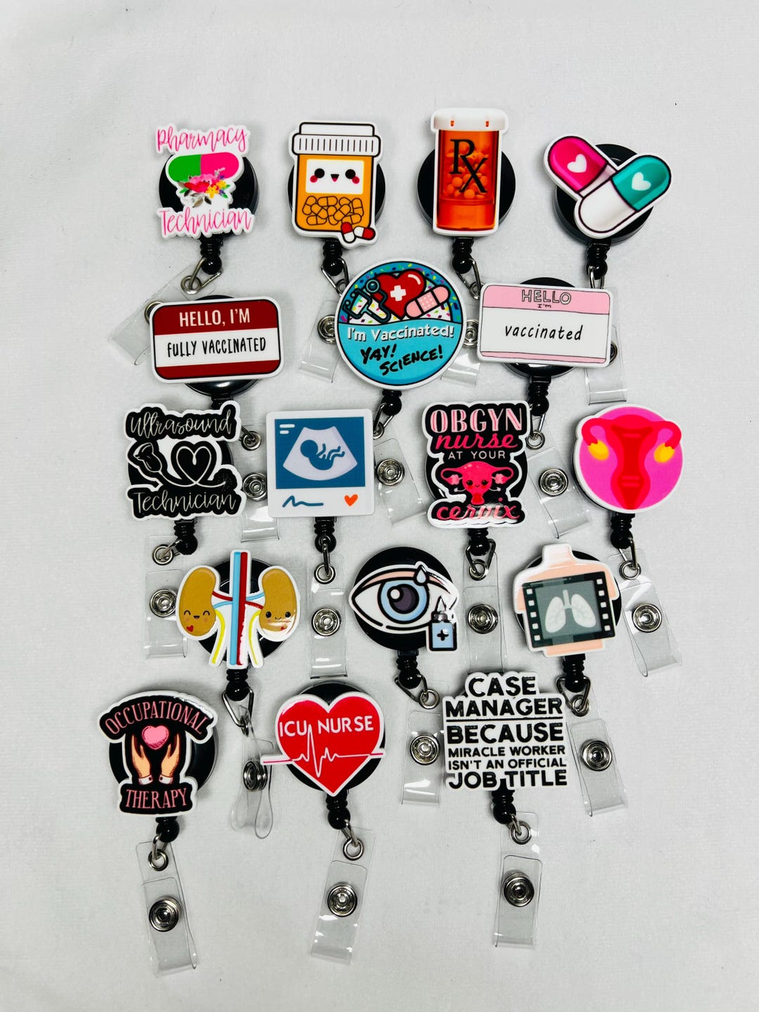 Medical Badge Reel, Badge Holder, Id Holder - Etsy