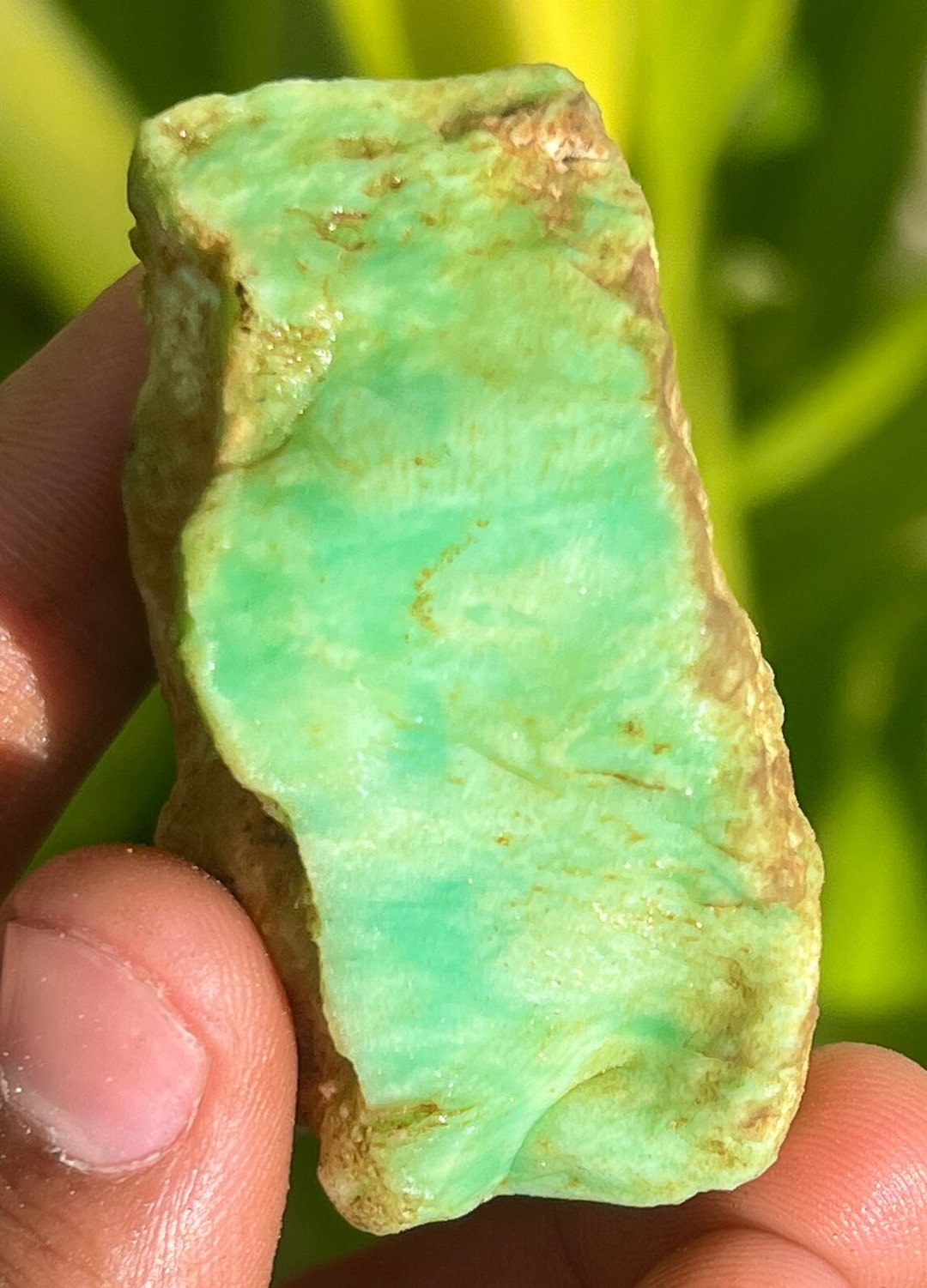 Chrysoprase Raw Stone Australian Chrysoprase Rough Green Gemstone From ...