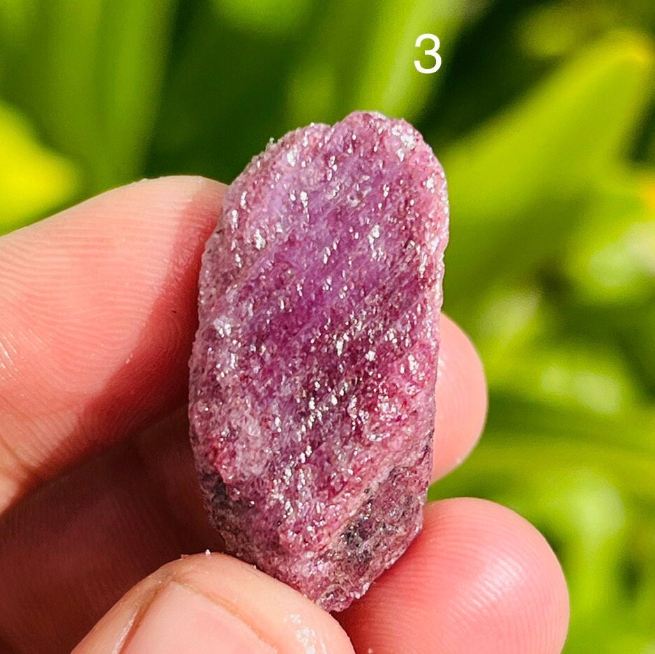 Natural Red Ruby Raw Unheated Pigeon Blood Red Ruby Raw Rare Ruby Sheen ...