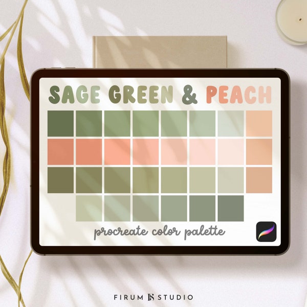 Sage Green Color Palette - Etsy