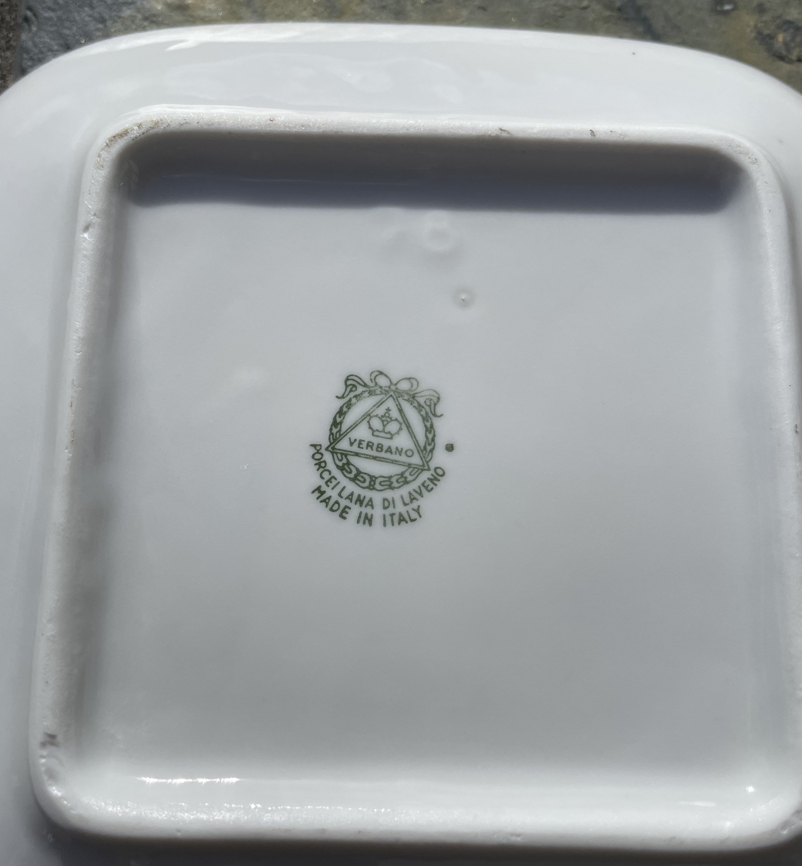 Set of 3 Verbano Porcelain Laveno Stuart Bruce 5 1/4 Inch Vintage ...