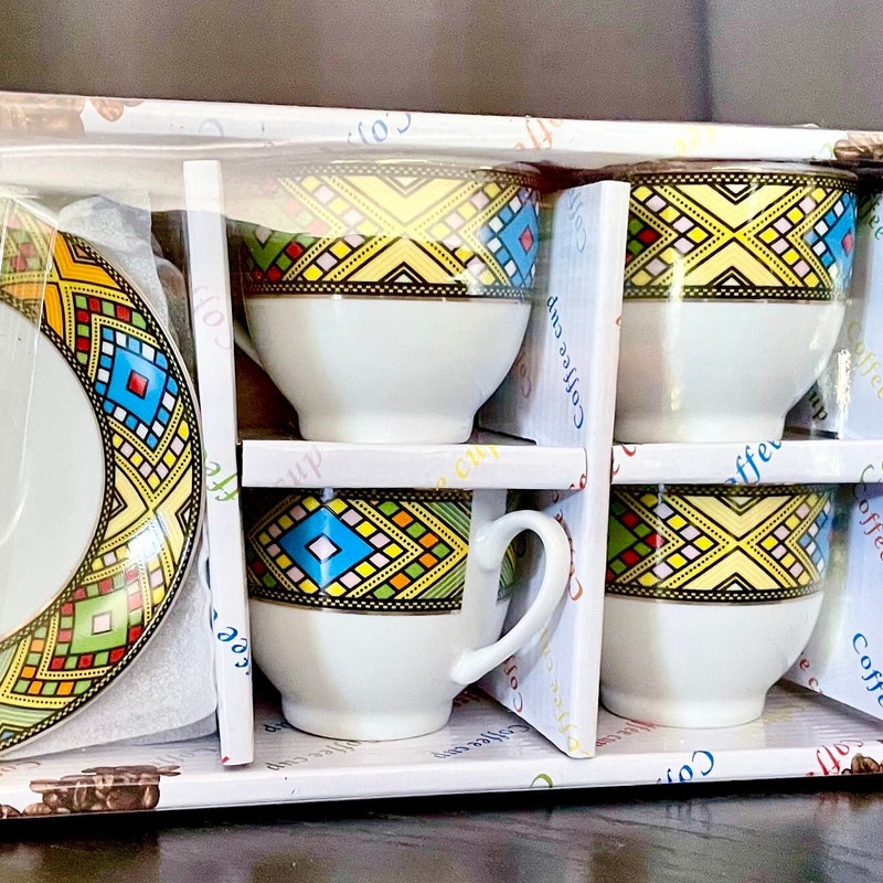 Ethiopian Coffee Cup - Etsy