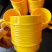Set of 5 Vintage Rubbermaid Sunny Yellow Plastic Mugs - Etsy