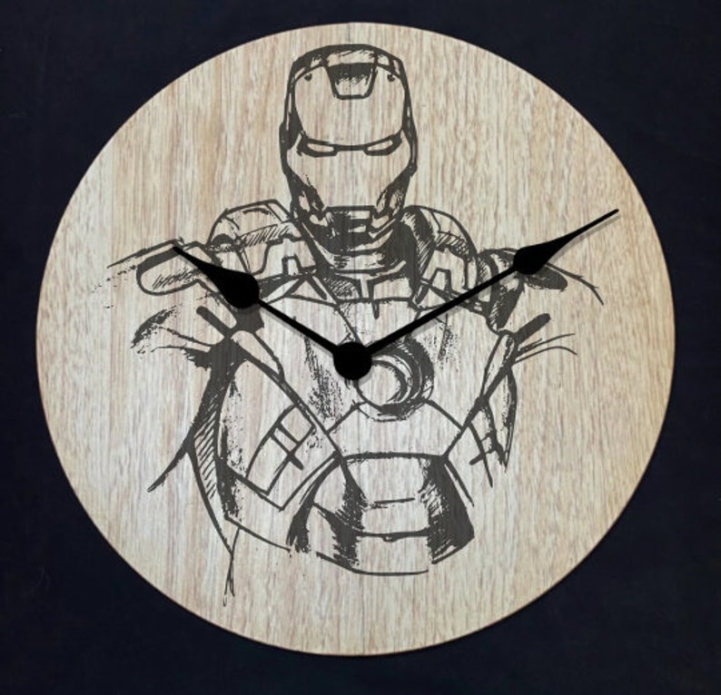 12 Hero Clock - Etsy