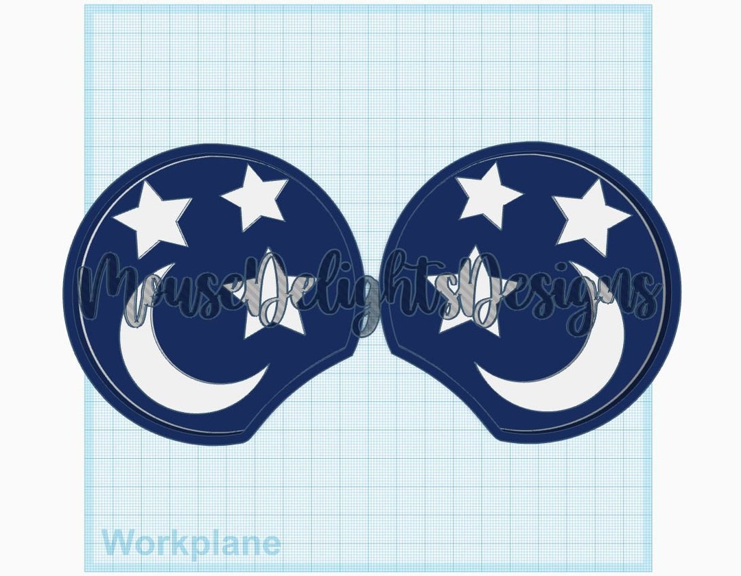 Mickey Sorcerer Hat Stars Ears STL File - Etsy