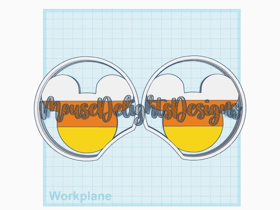 Mickey Candy Corn Ears STL File - Etsy
