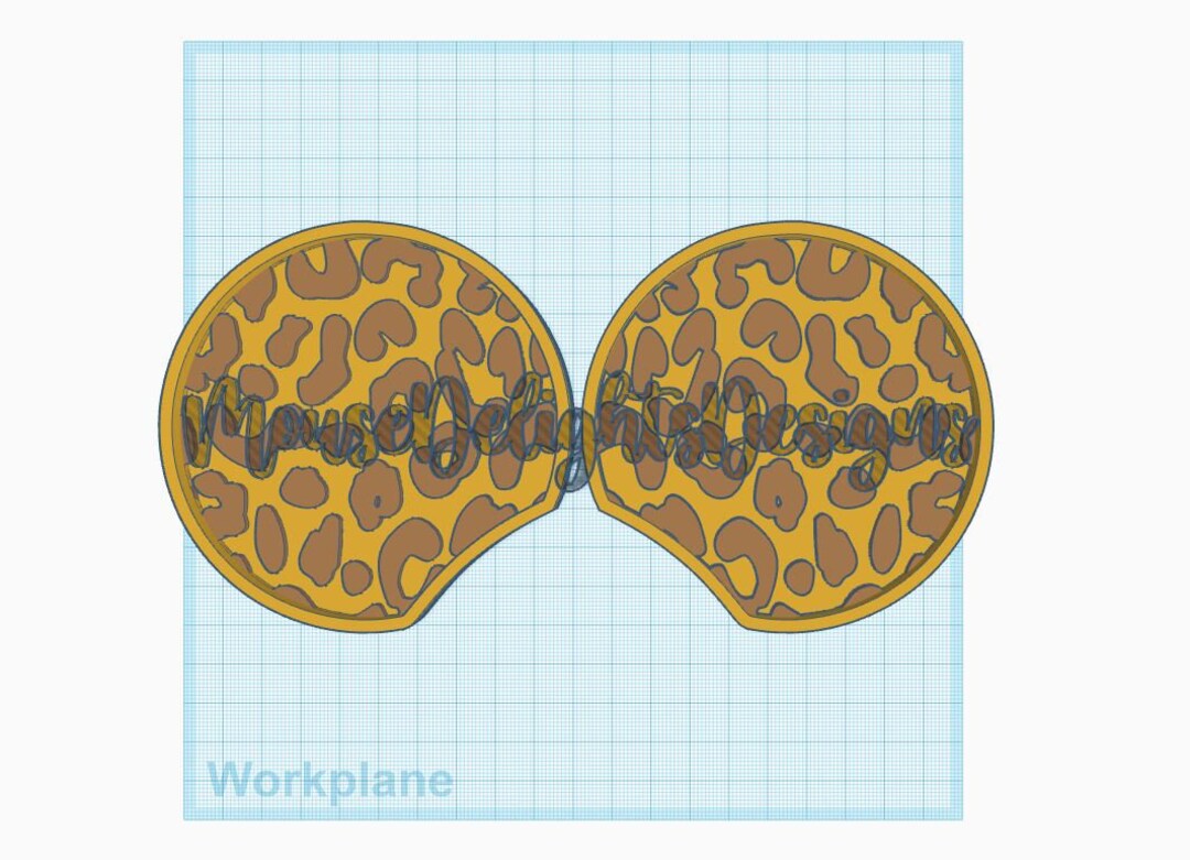 Animal Print Cheetah Ears Digital STL File - Etsy