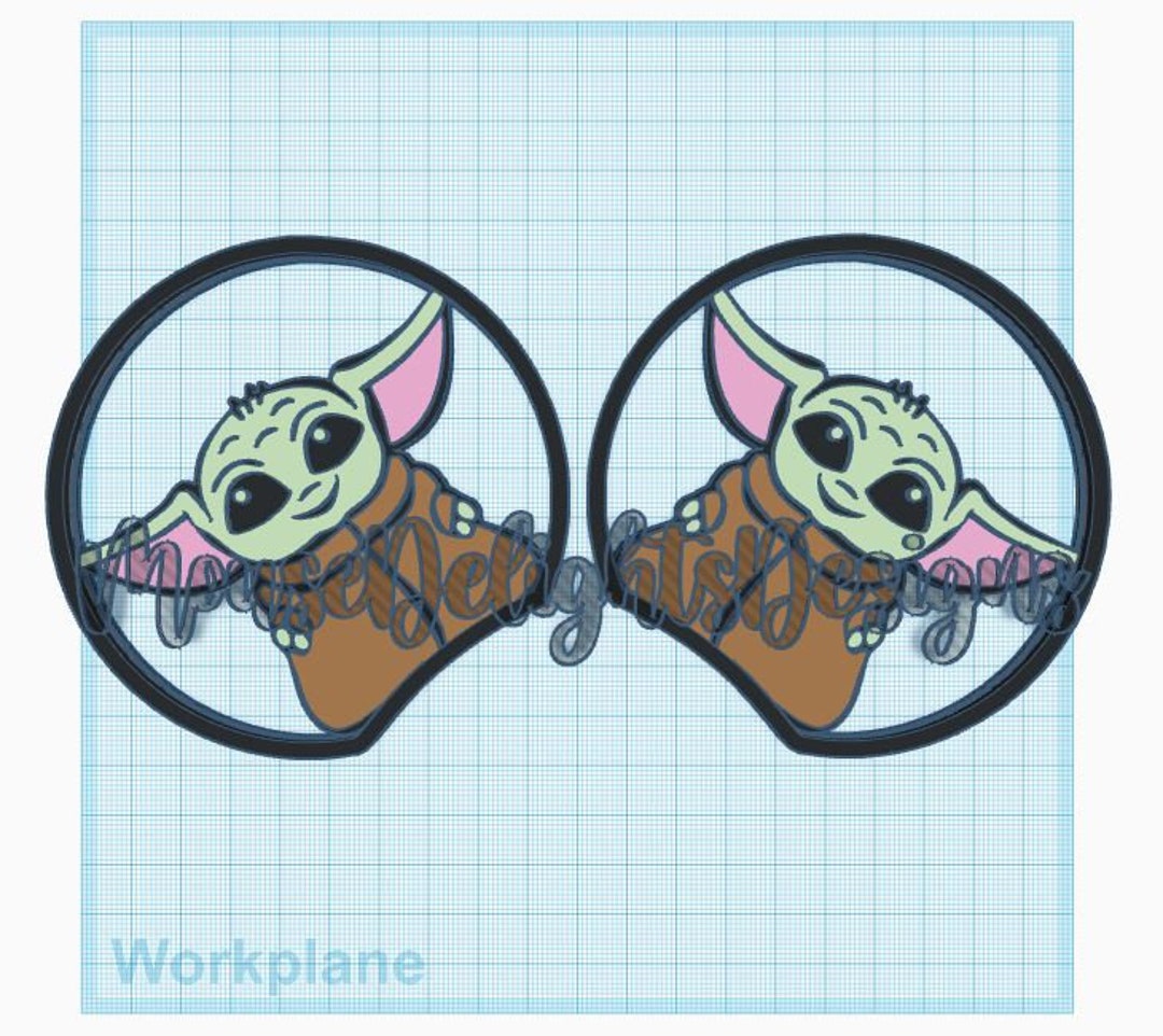 Star Wars Grogu Ears STL File - Etsy