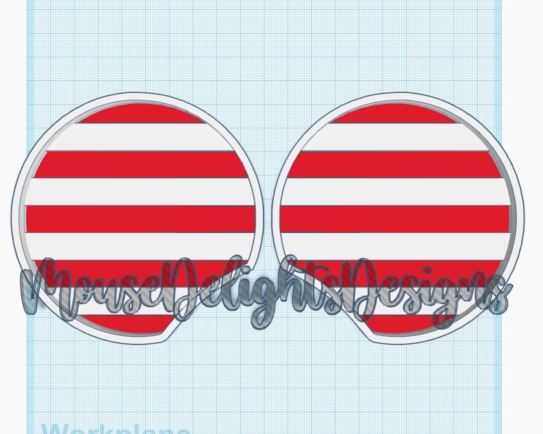 Patriotic Stripe Ears Digital STL File - Etsy