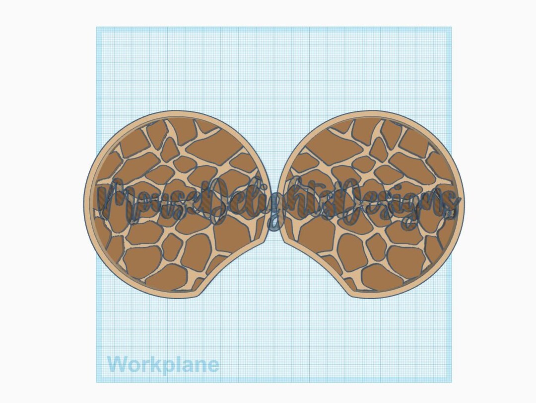 Animal Print Giraffe Ears Digital STL File - Etsy