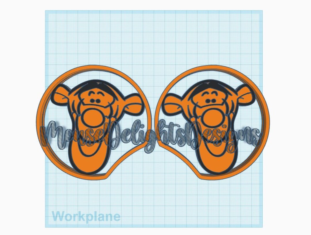 Tigger Ears STL File - Etsy