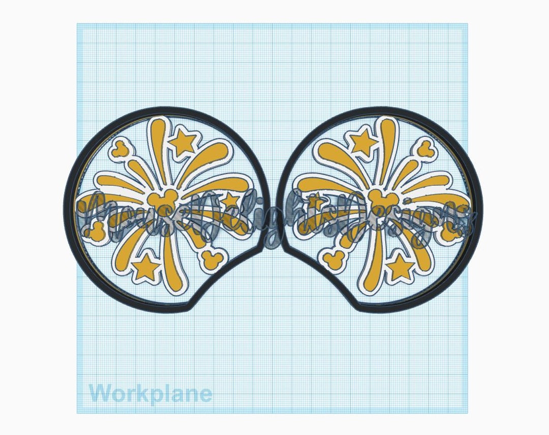 Big Firework Ears Digital STL File - Etsy