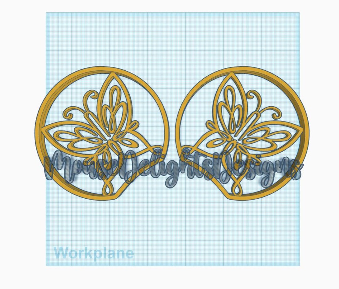 Encanto Butterfly Ears Ears STL File - Etsy