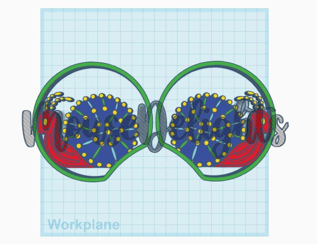 Main Street Electrical Parade Snail Ears STL File - Etsy