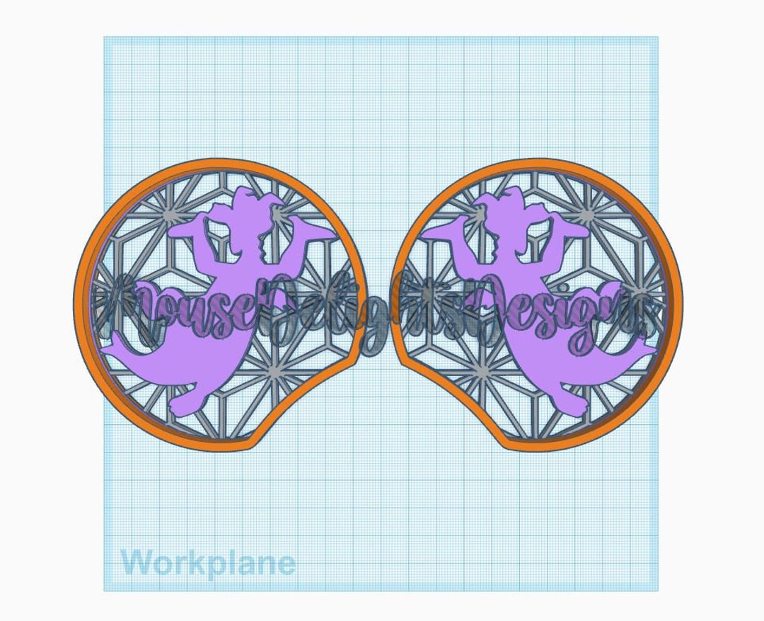 Figment Spaceship Earth Ears V2 Digital STL File - Etsy