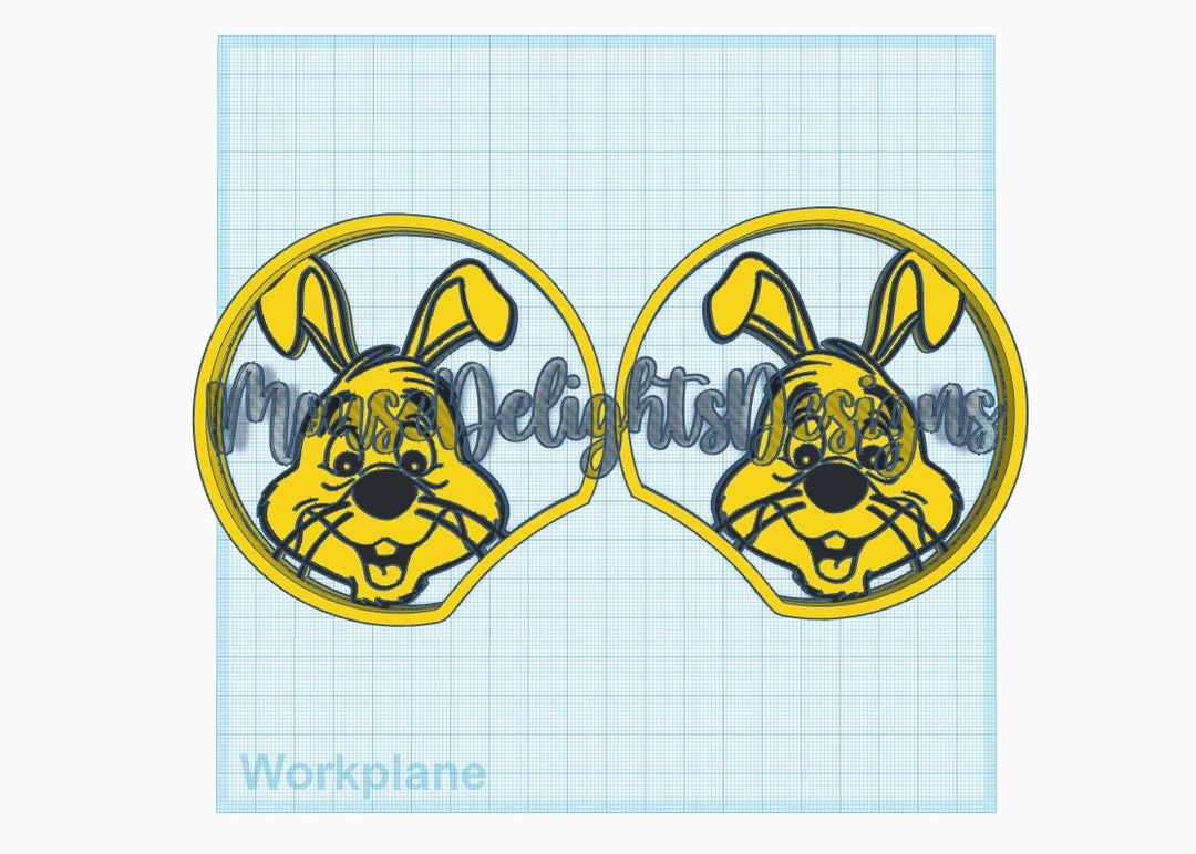 Rabbit Ears STL File - Etsy