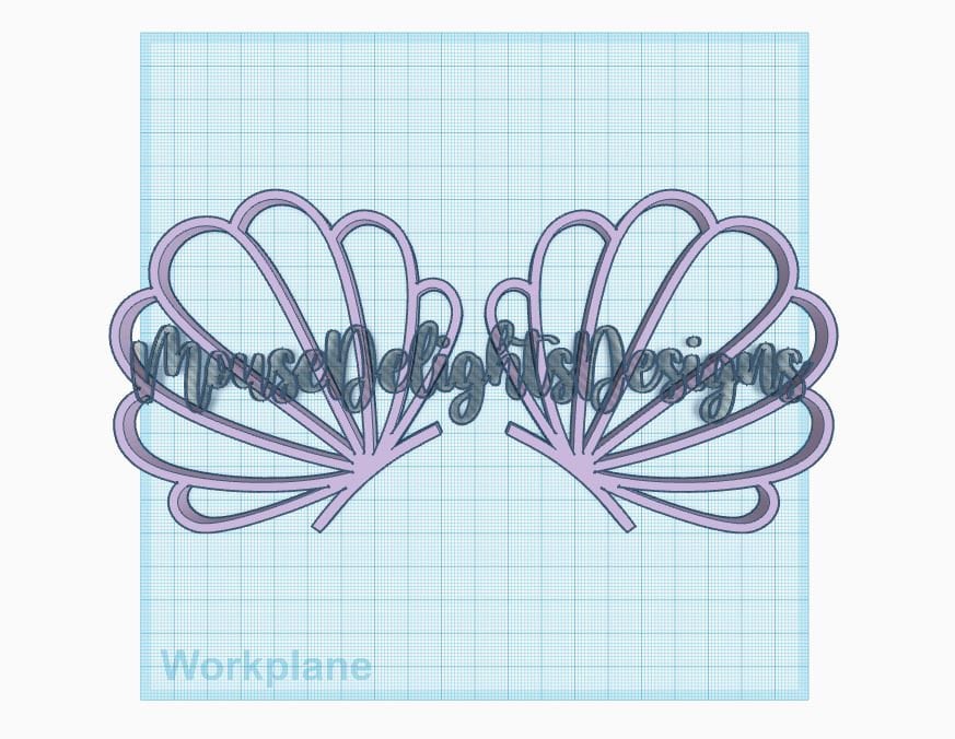 Mermaid Shell Ears V2 Ears STL File - Etsy