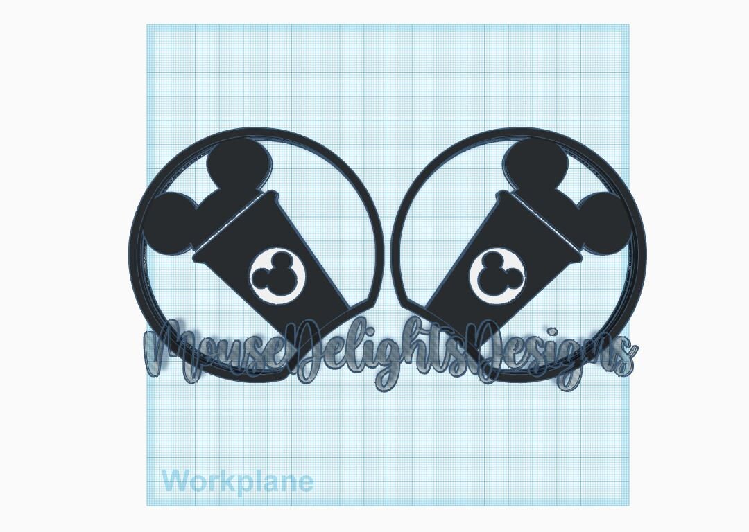 Mickey Coffee Ears STL File - Etsy