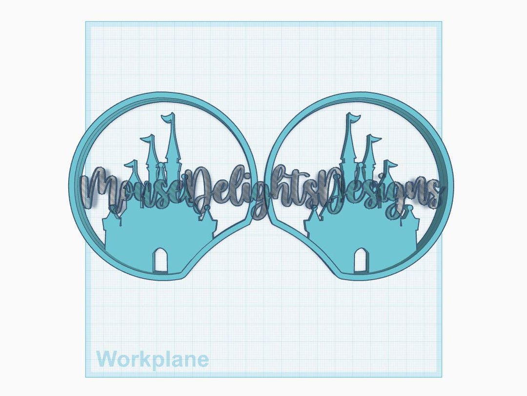 Disney Castle Ears V2 Digital STL and 3MF Digital File - Etsy