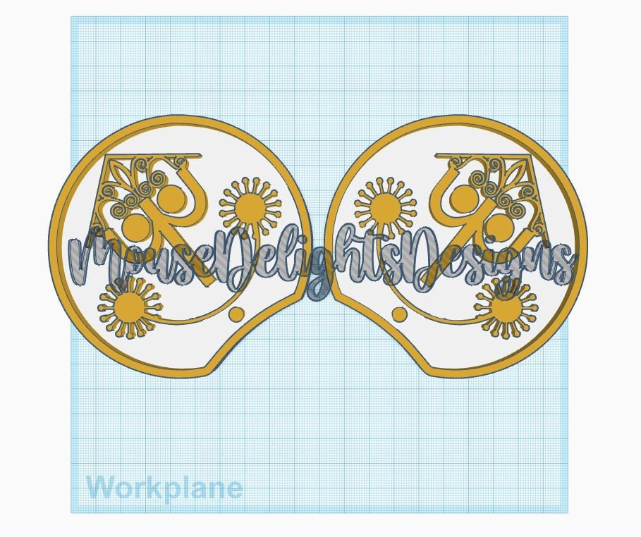 Clock Face Ears STL File - Etsy