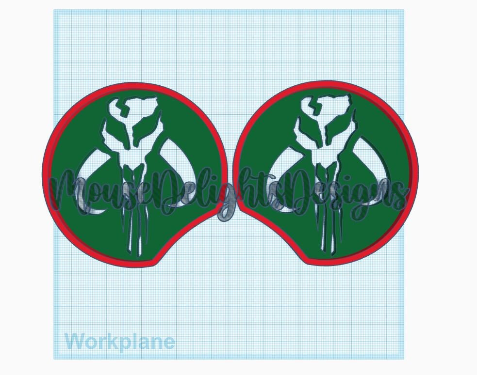 Star Wars Mandalorian Emblem Ears STL File - Etsy