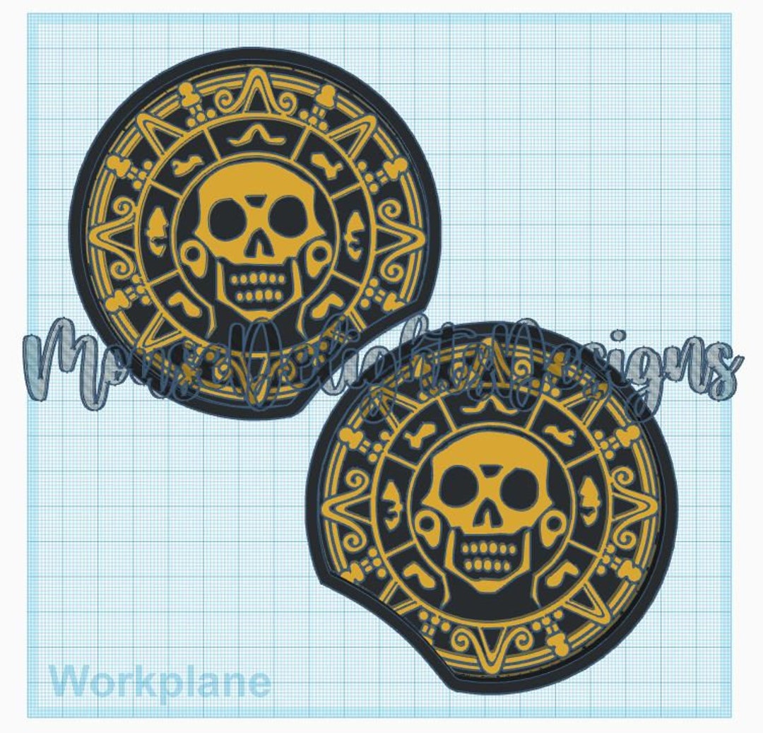 Pirate Doubloon Ears STL File - Etsy