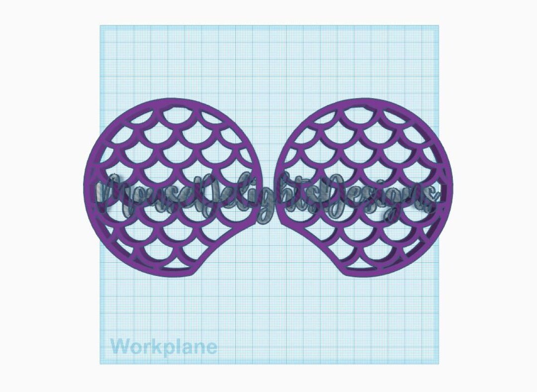 Mermaid Scale Ears STL File - Etsy