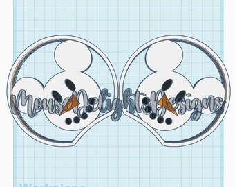 Mickey Head Heart Ears STL File - Etsy