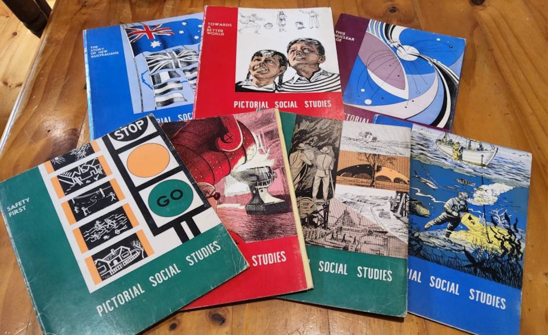 Lots of 1960 Pictorial Social Studies Booklets 7 to Choose - Etsy