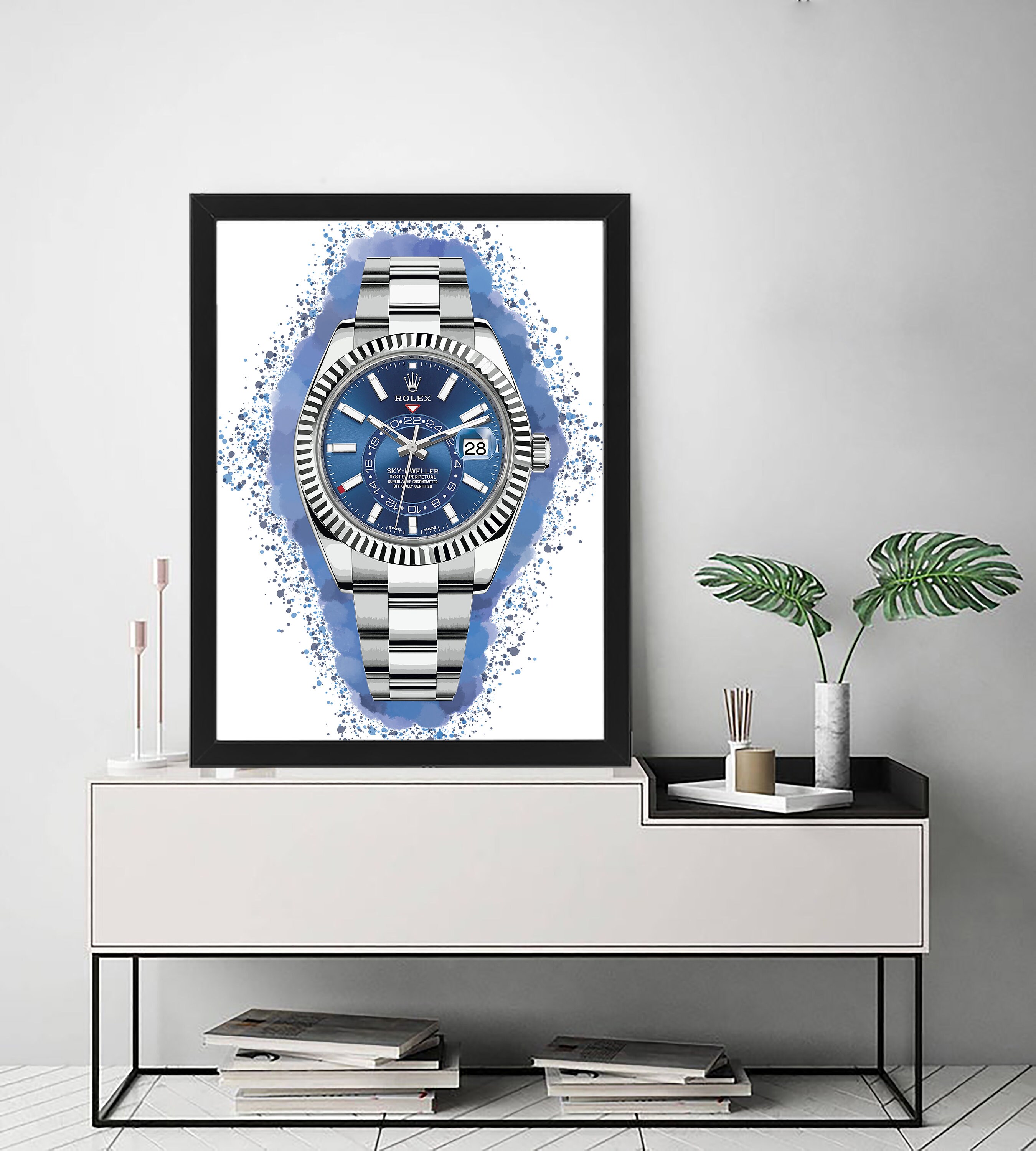 Rolex Sky-dweller Oyster Perpetual Wall Art Print Poster - Etsy