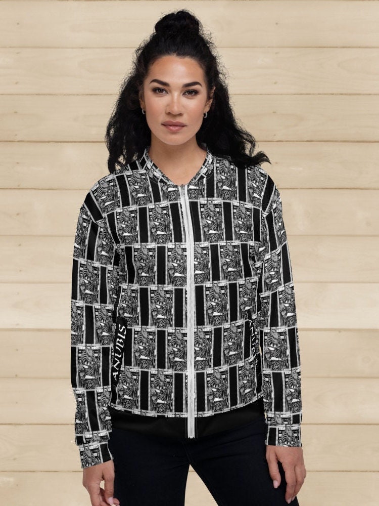 Egyptian Clothing, Anubis Ancient Egypt Jacket, All Over Print Jacket ...