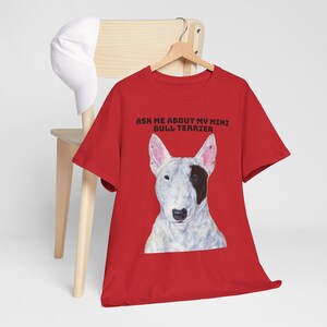 Mini Bull Terrier Shirt Well Bred Mini Bull Terrier, Dog Show Gifts - Etsy