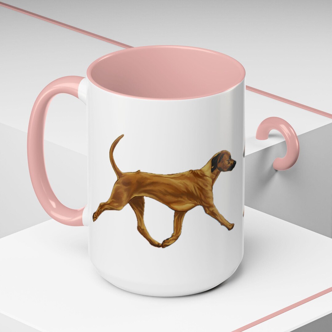 Rhodesian Ridgeback Mug, Dog Breed Coffee Mug 15oz Well Bred Show Dogs ...