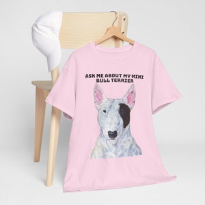 Mini Bull Terrier Shirt Well Bred Mini Bull Terrier, Dog Show Gifts - Etsy