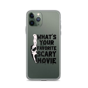 What's Your Favorite Scary Movie Scream Phone Case for Iphone® - Etsy