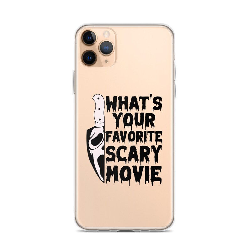 What's Your Favorite Scary Movie Scream Phone Case for Iphone® - Etsy