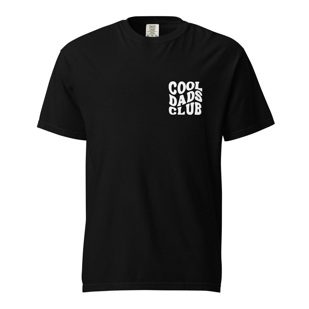 Cool Dads Club T-shirt White Lettering - Etsy